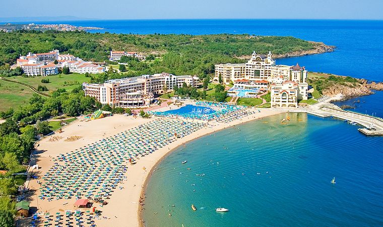 Duni Royal Resort Hotel Marina Beach (Léto 2024) • Burgas • Bulharsko ...