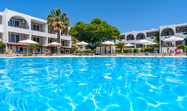 Hotel Lardos Bay (Léto 2021) • Rhodos • Řecko • CK Blue Style