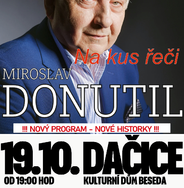 Miroslav Donutil - Na kus řeči | NěkdeNěco.cz